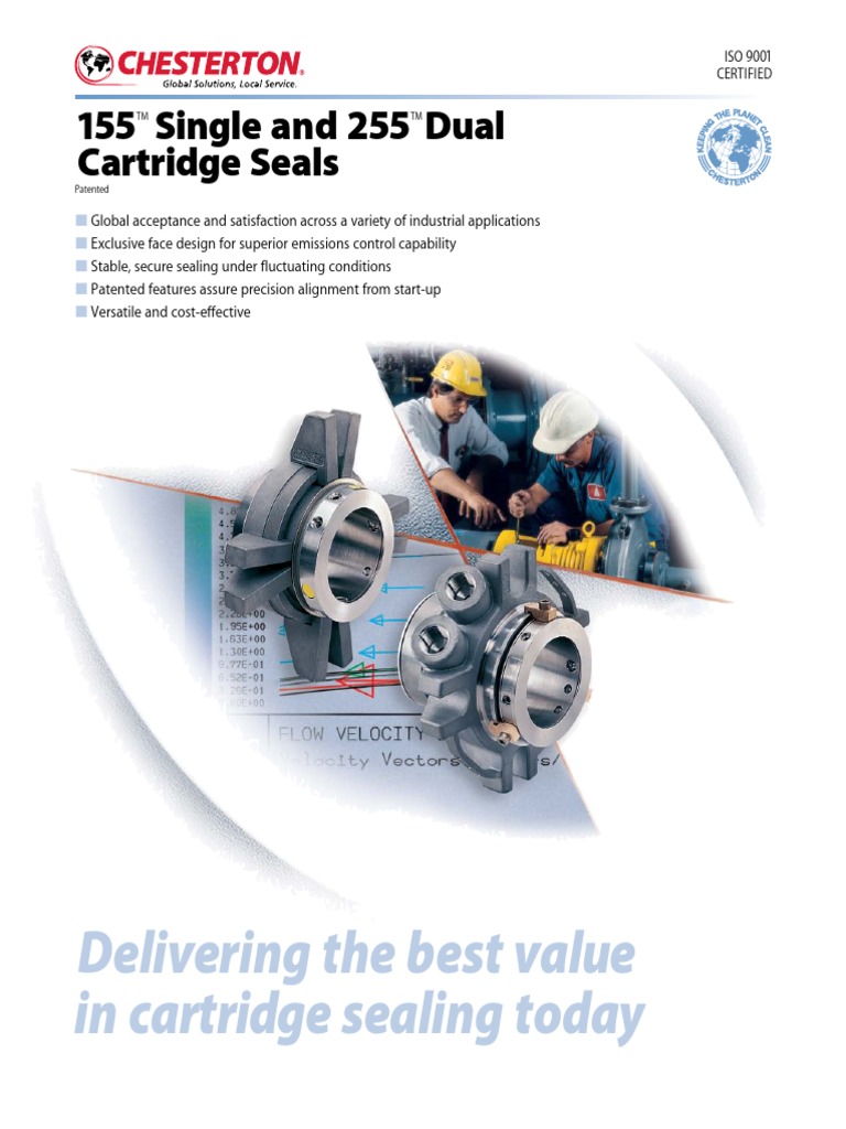 Mechseal Chesterton 255 PDF | PDF | Mechanical Engineering | Materials