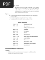 Recollection Sample Module | PDF | Friendship | Facilitator