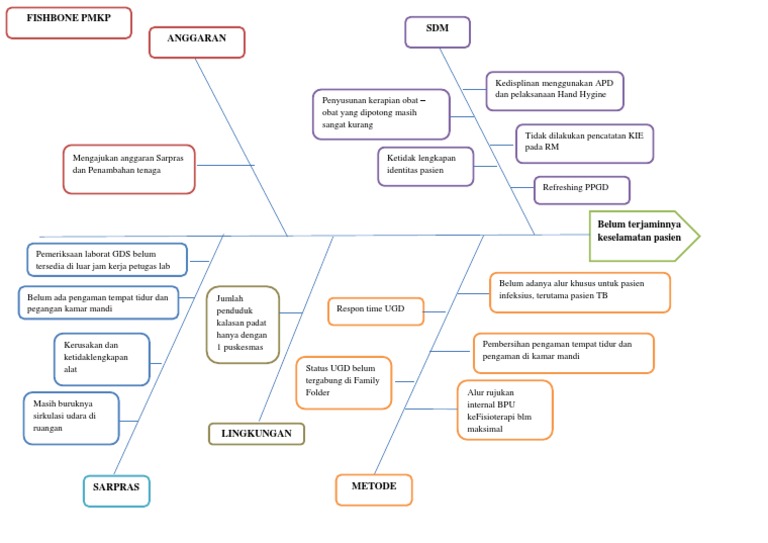 Mengidentifikasi Masalah Utama di Puskesmas melalui Fishbone Diagram | PDF