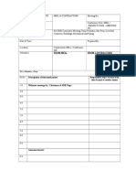 MRM Minutes Format | PDF | Business