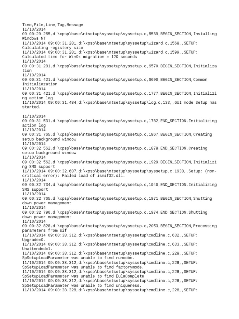 Setup Log | PDF | X86 Architecture | Operating System Families