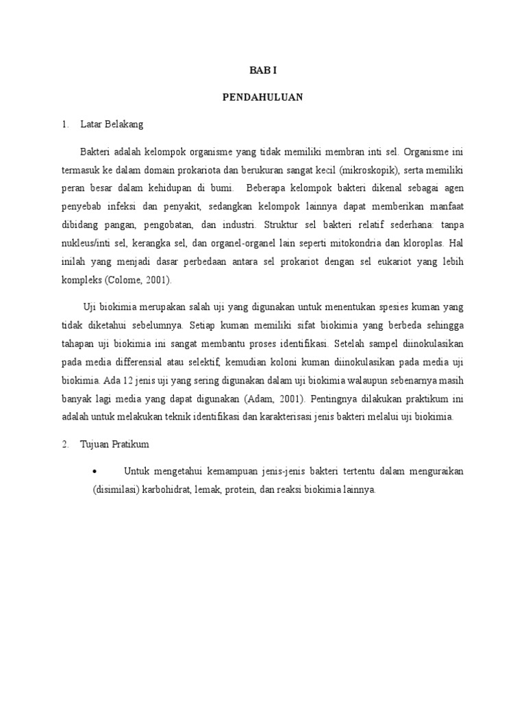 Uji Biokimia | PDF | Kesehatan Holistik | Sains & Matematika