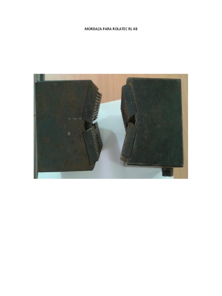 Mordaza para Rolatec RL 48 | PDF