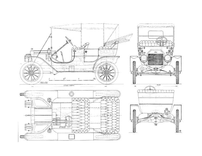 Medidas Ford T | PDF