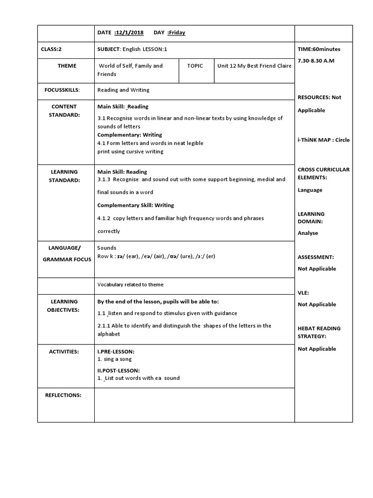 Vocabulary Related To Theme | PDF | English Language | Word