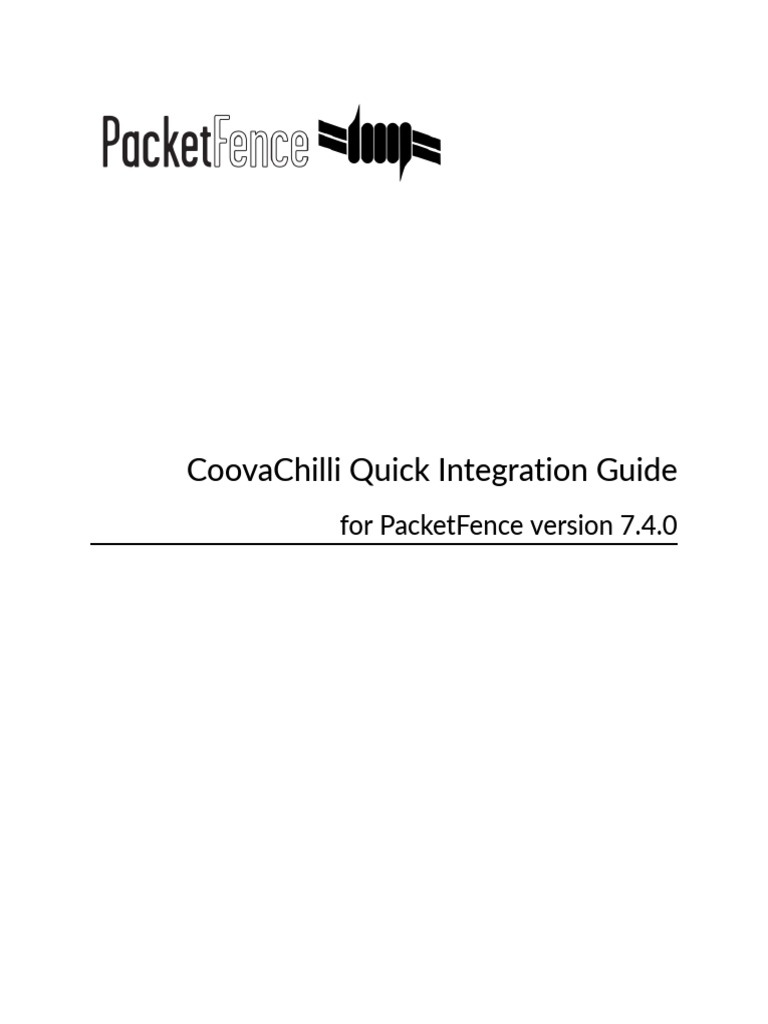 PacketFence CoovaChilli Quick Integration Guide | PDF | Superuser | Ip ...