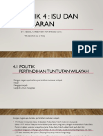 Isu-Isu Konflik Semasa Persempadanan Dan Tuntutan Bertindih Di Malaysia | PDF