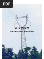 Work Method of Stringing Conductors | PDF | Insulator (Electricity ...