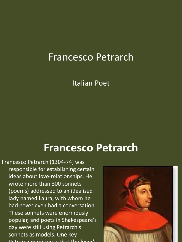 Francesco Petrarch | PDF