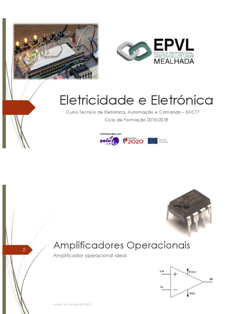 2-AMPOP Características e Amplificador Inversor | Amplificador ...