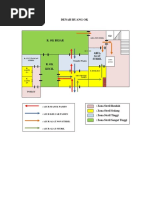 Denah Kamar Operasi Dengan Warna Zona | PDF