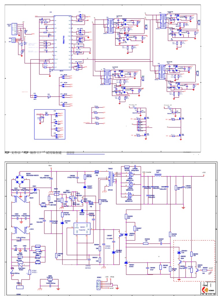 Fonte LCD Semp Toshiba Cód. Kip+l072u04c2-01-01 PDF | PDF