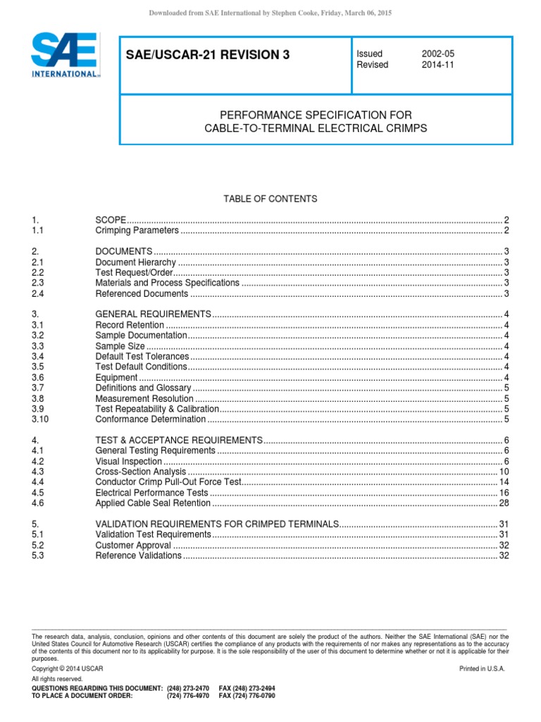Norma UL 758 | PDF | Electrical Connector | Specification (Technical Standard)