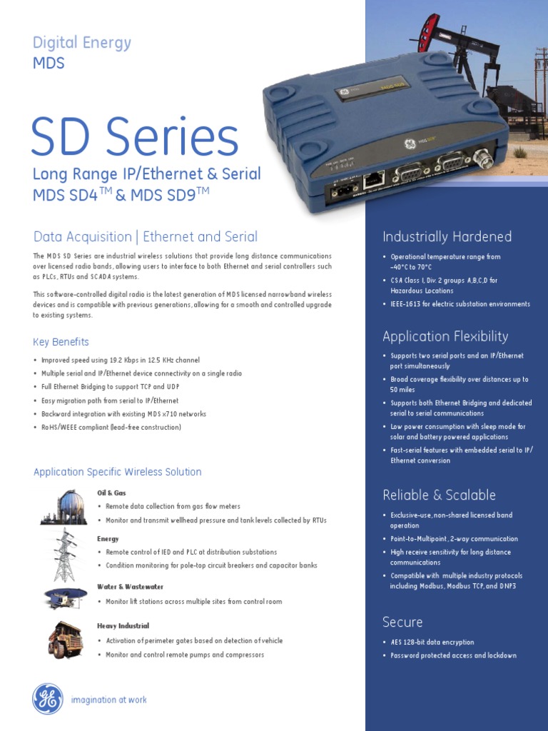 SD Series: Digital Energy MDS | PDF | Scada | Transmission Control Protocol