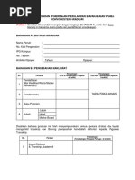 Borang Rakaman Percakapan | PDF