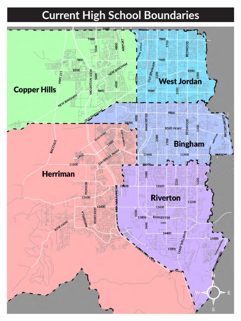 High School Boundary Options | PDF | Copper
