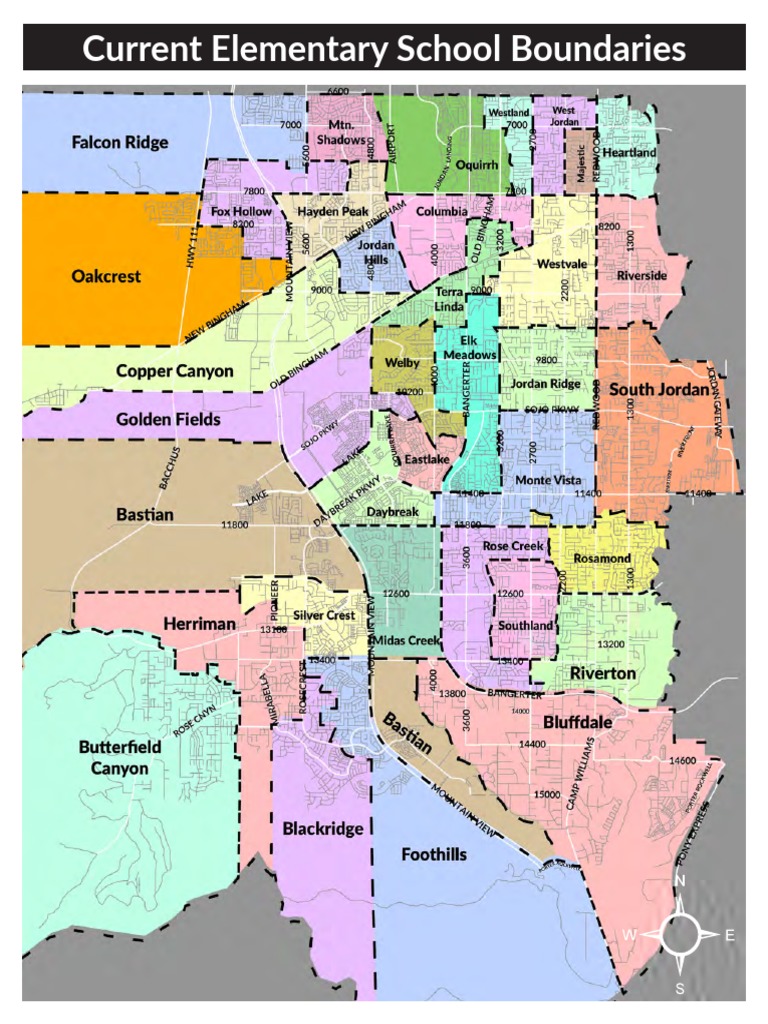 Jordan Elementary School Boundaries | PDF