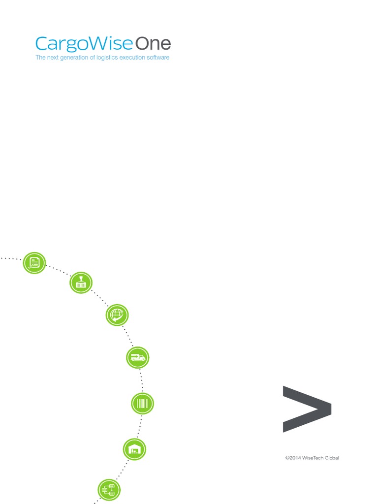 CargoWise One Product Brochure | PDF | Warehouse | Logistics