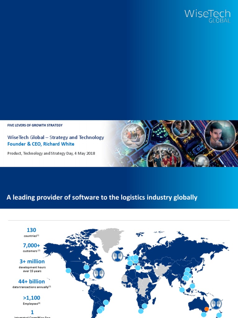 CargoWise One Strategy and Technology | PDF | E Commerce | Mergers And ...