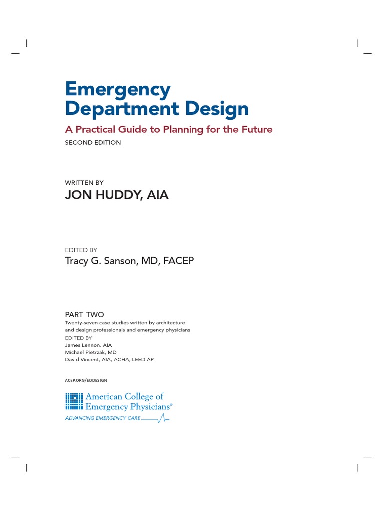ED Design Book First Look PDF | PDF | Emergency Department | Patient