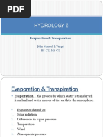 Depression Storage | PDF | Surface Runoff | Hydrology