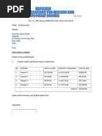 Contoh Surat Permohonan Sebut Harga | PDF