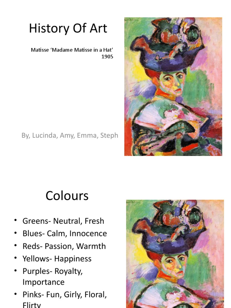 Matisse Power Point | PDF | Style | French Art