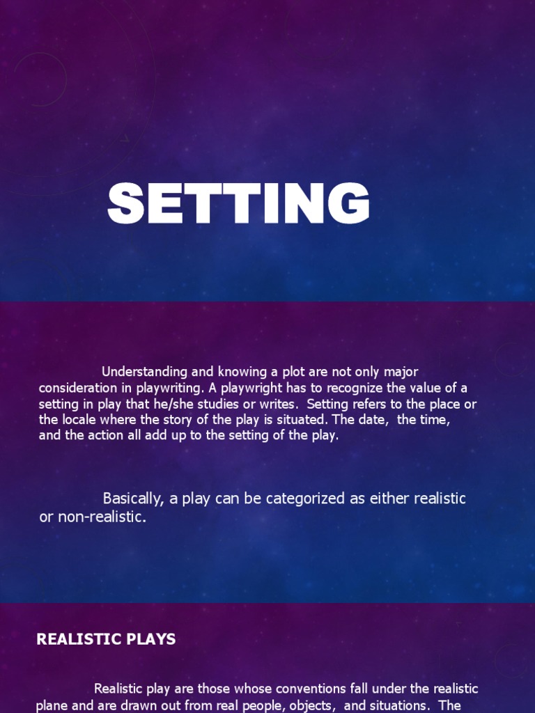 Setting | PDF