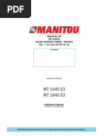 Manitou Fault Codes List | PDF