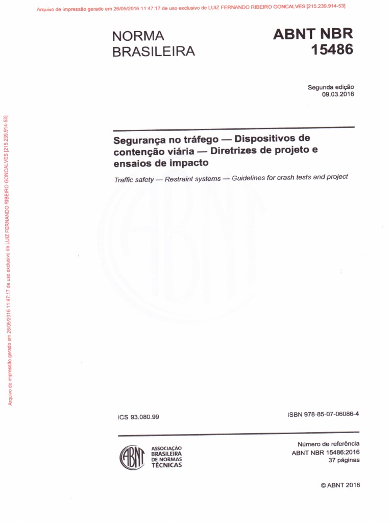 Abnt NBR 15486 | PDF