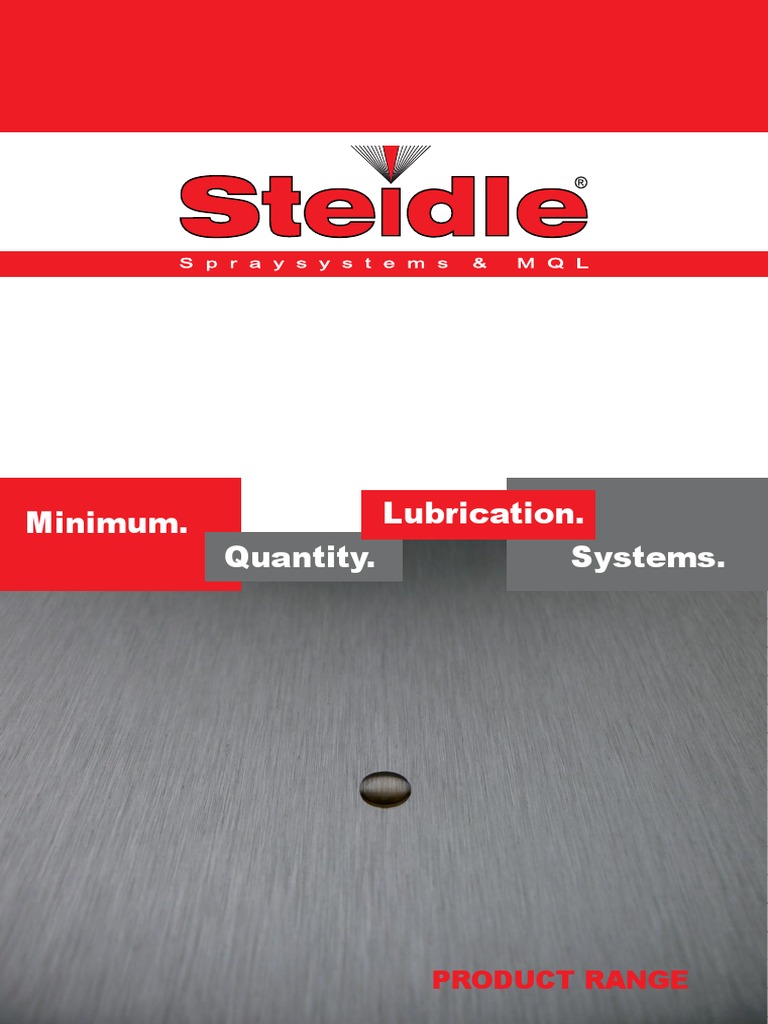 MQL Steidle GMBH Gesamtkatalog GB Rev04 | PDF | Pump | Valve