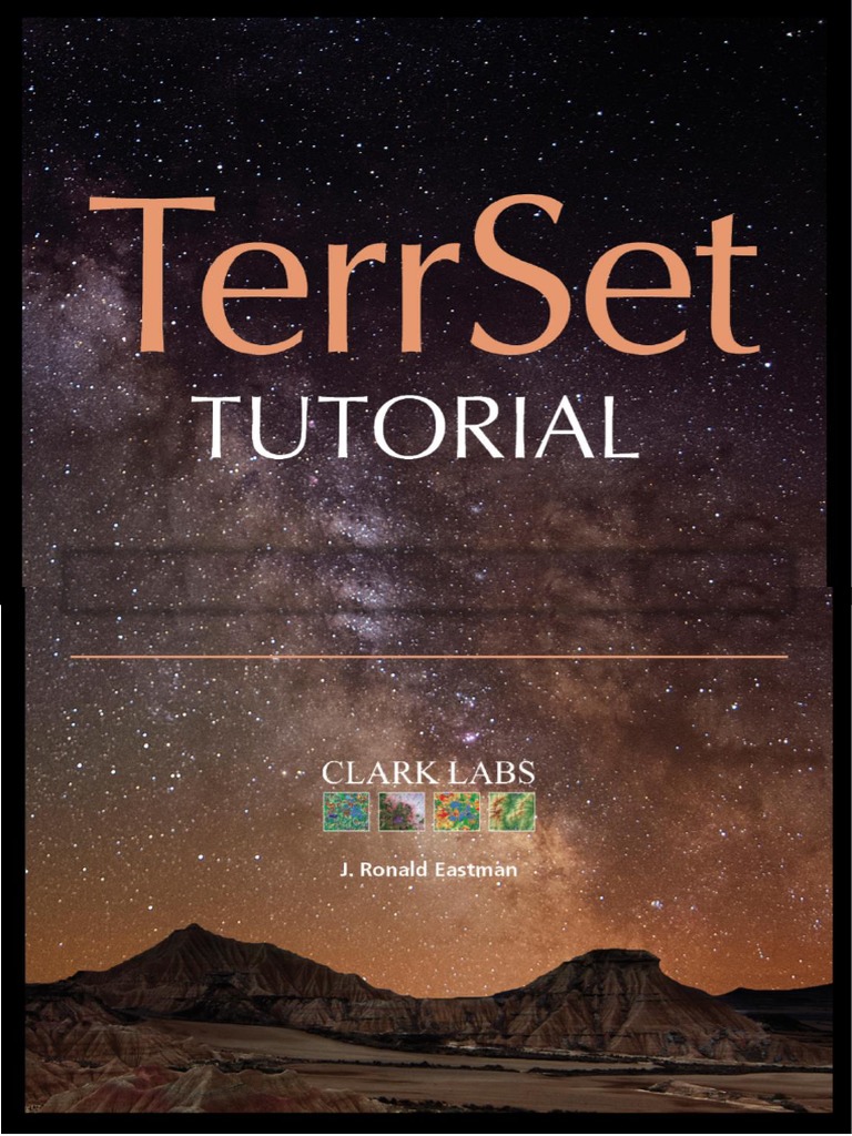 Tutorial Terrset Cap 1 y 3 Final | PDF | Point and Click | Sistema de información geográfica