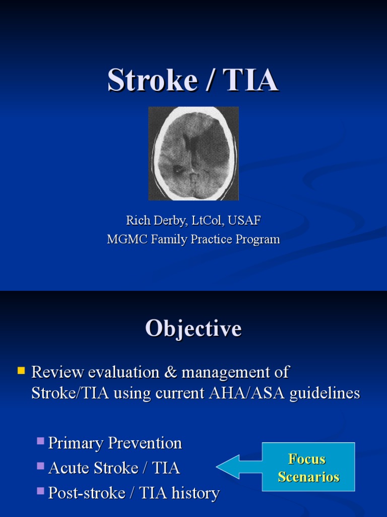 Stroke | PDF | Stroke | Medical Specialties