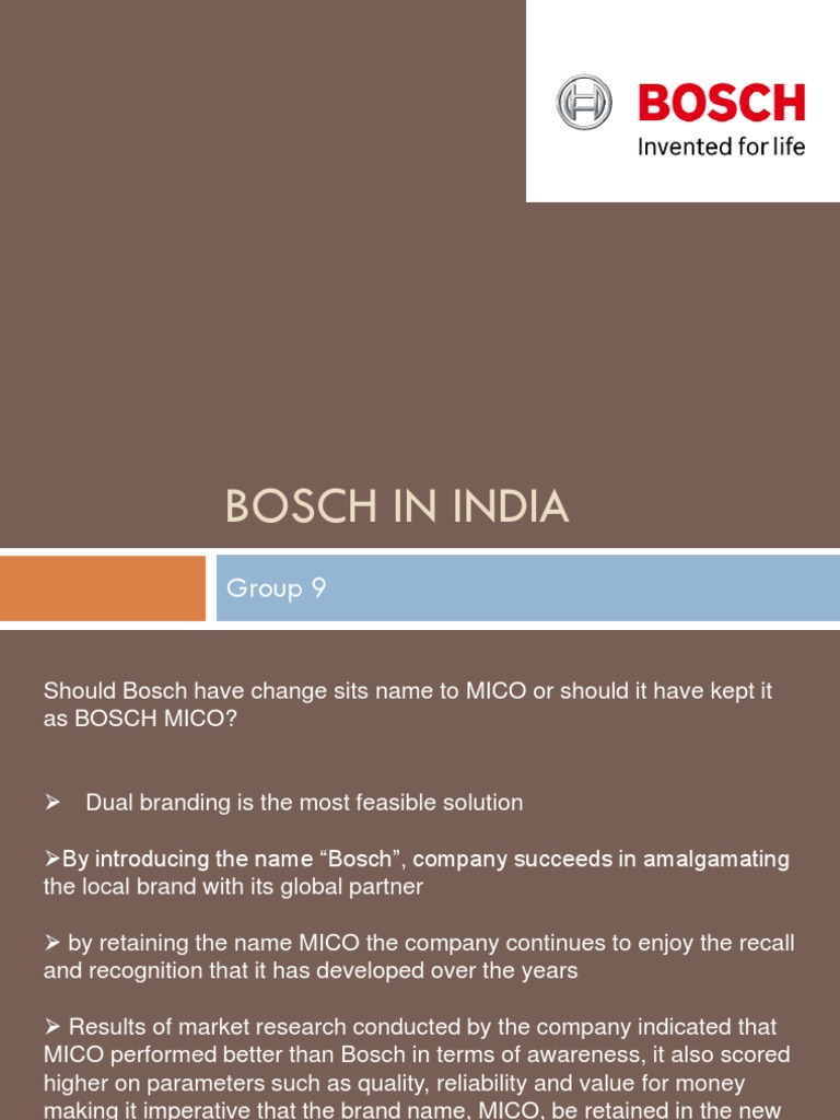 Bosch | PDF | Target Audience | Mass Media