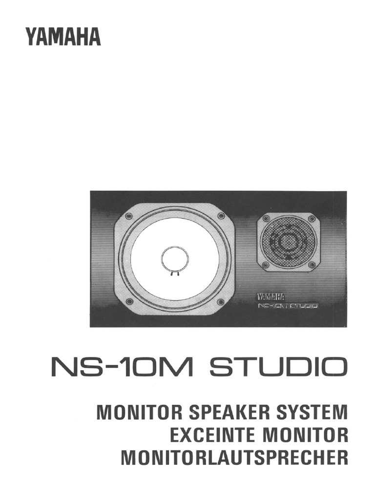 Yamaha NS10m | PDF