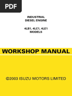 Isuzu AA-4LE2 Workshop Manual | PDF