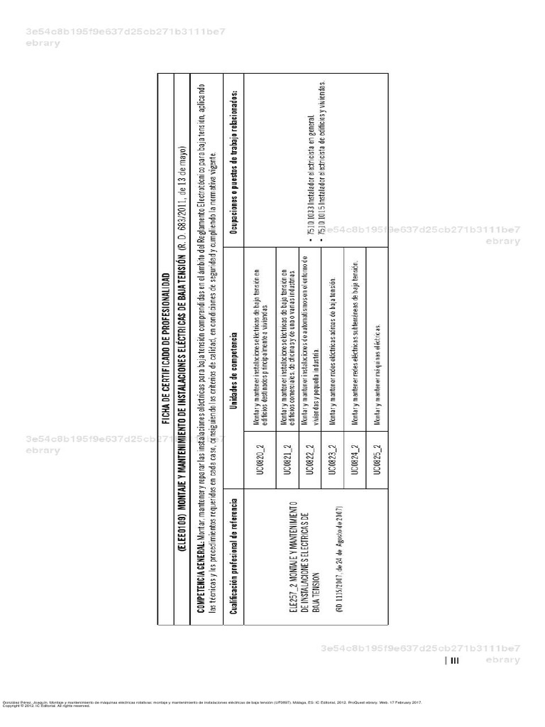 Montaje y Mantenimiento de M Quinas El Ctricas Rotativas Montaje y Mantenimiento de ...