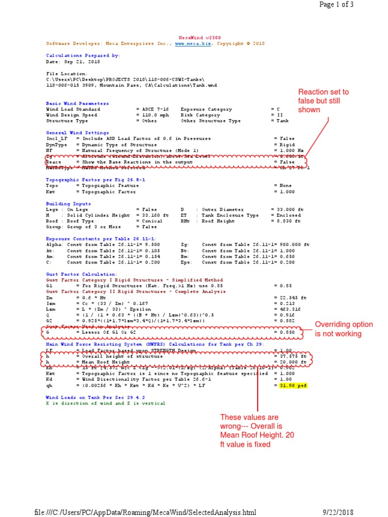 Mecawind Tank Redlines | PDF | Teaching Mathematics | Nature