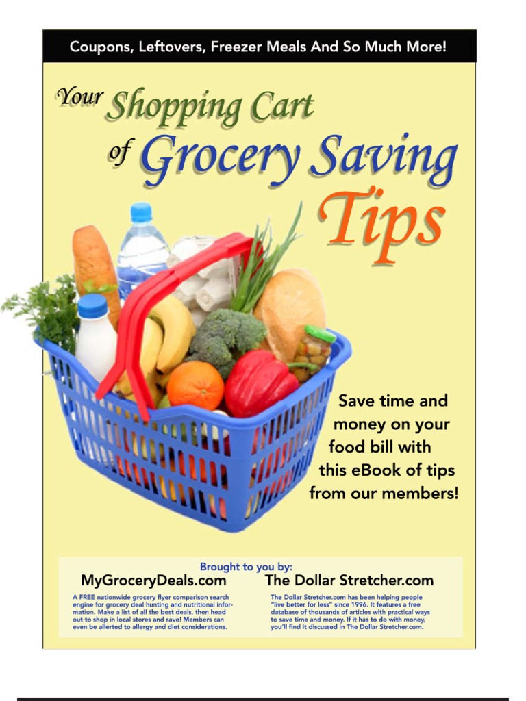 Grocery Money Saving Tips | PDF | Coupon | Grocery Store