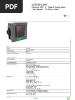 Schneider Electric - EM6400NG+ - METSEEM6400NGRSCL5 | PDF | Ac Power ...