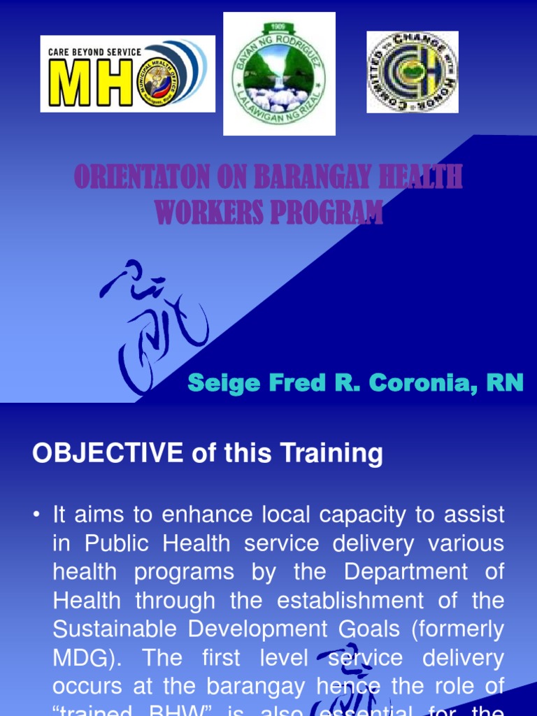 BHW Training on Leadership and Management | Health Professional ...