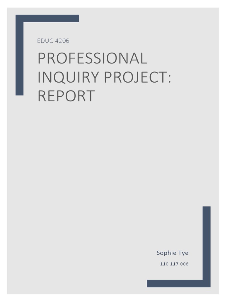 Pip Report | PDF | Reading Comprehension | Teachers