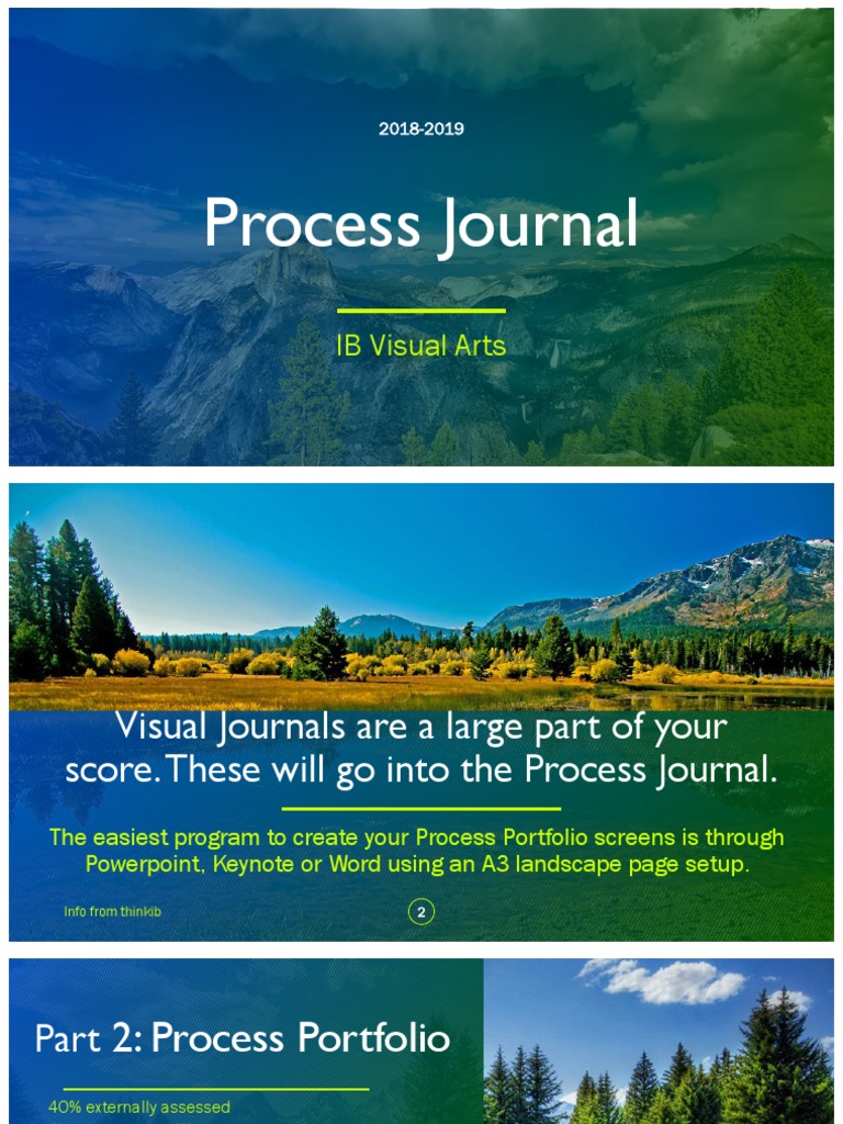 Process Journal: IB Visual Arts | PDF | Communication | Experiment