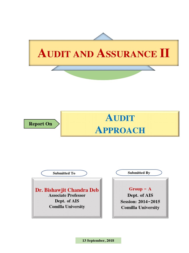 Audit Approach Report - Comilla University | PDF