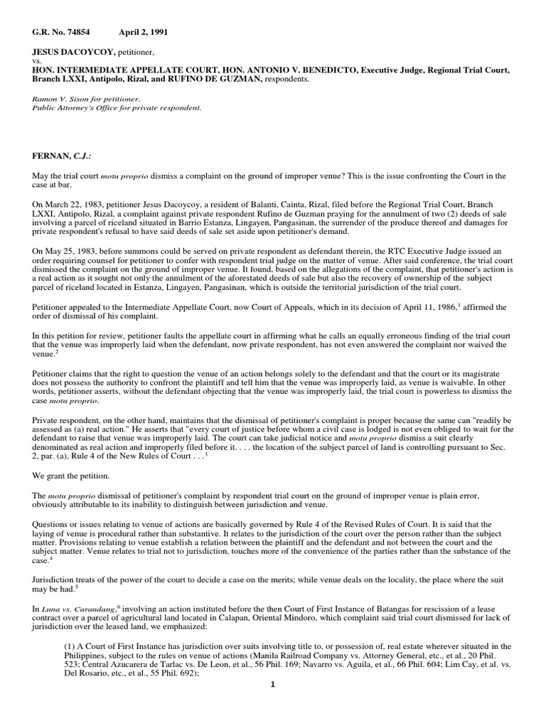 Ramon V. Sison For Petitioner. Public Attorney's Office For Private ...