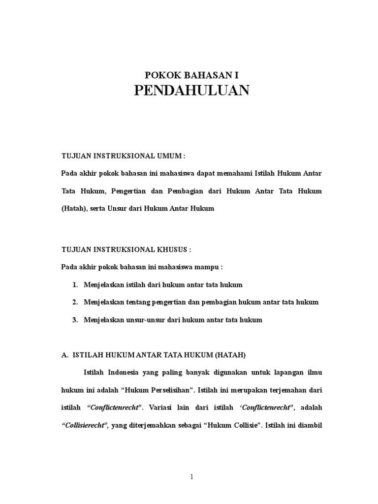 Bahan Hatah | PDF