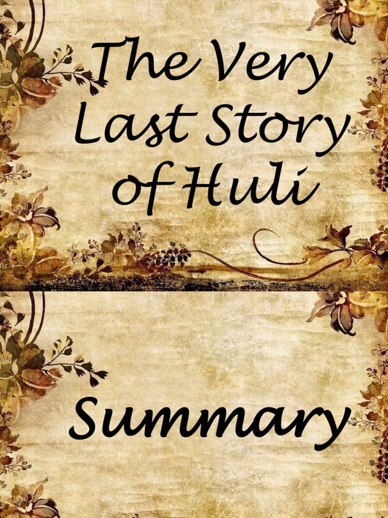 The Very Last Story of Huli | PDF | Psychological Concepts | Psychology
