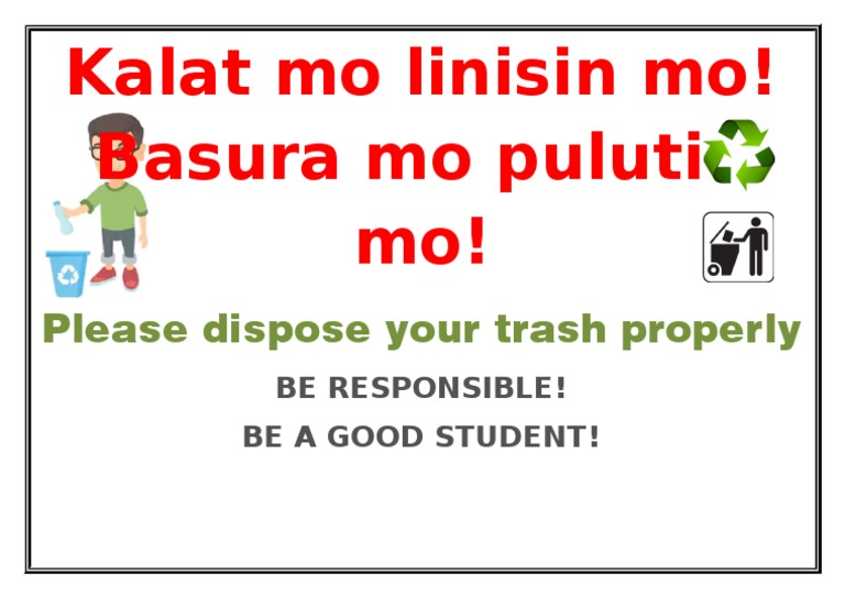 Kalat Mo Linis Mo | PDF