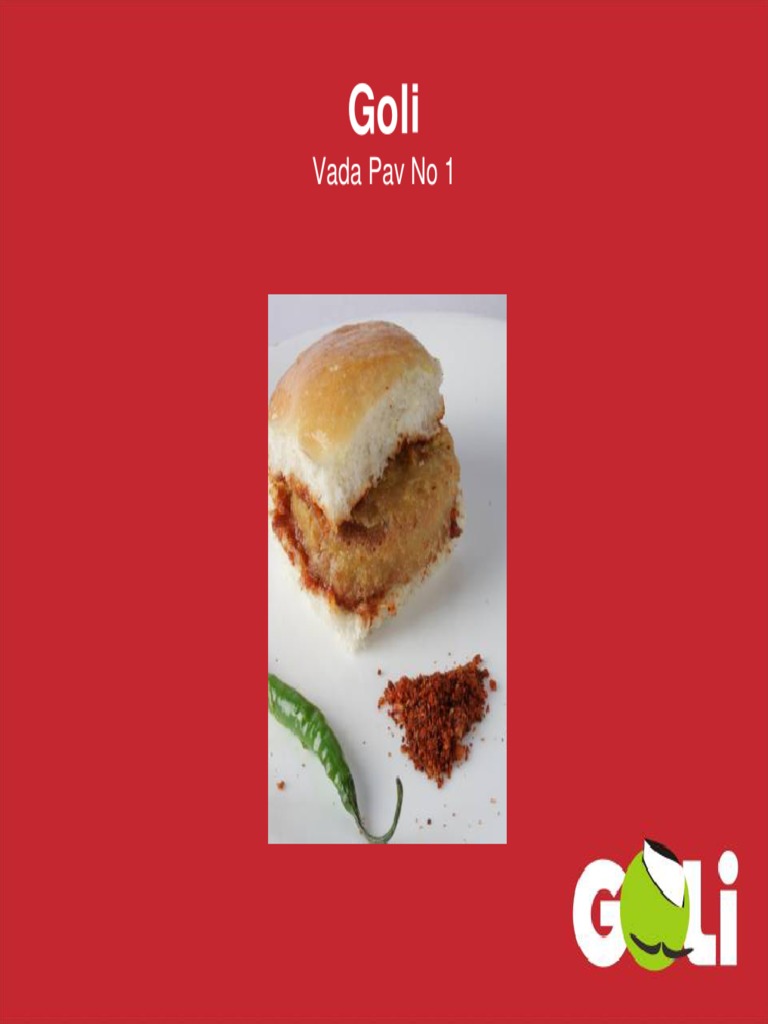 Goli Presentation Condensed PDF | PDF | Foods | Cuisine