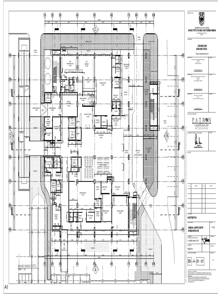 04-RSUD - DP-DENAH R1-Model PDF | PDF
